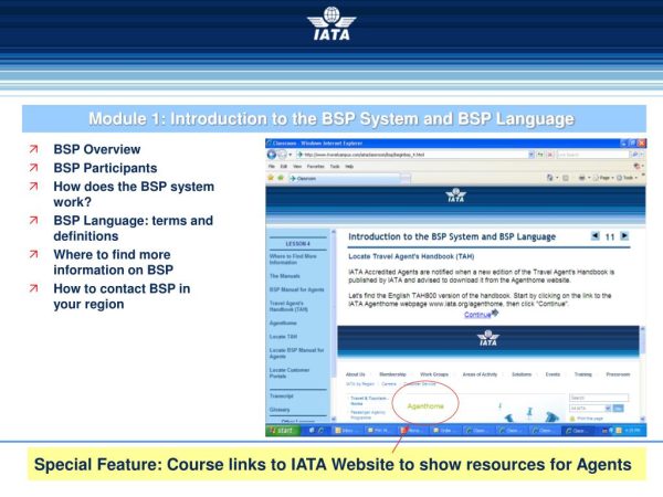 Introduction To The Bsp System And Language E Learning